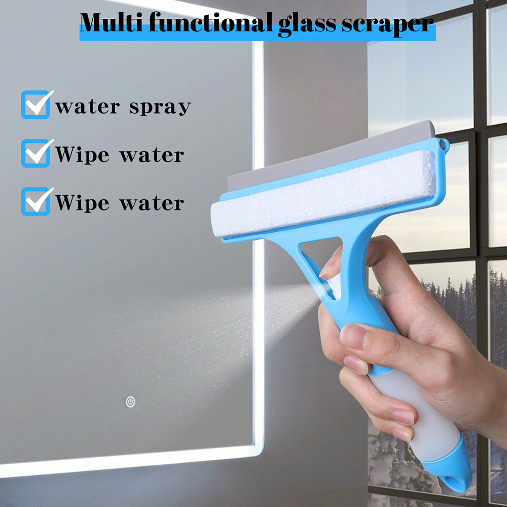 3-in-1 Multi-Functional Hangable Window Cleaning Brush: T-Shaped Wiper ...