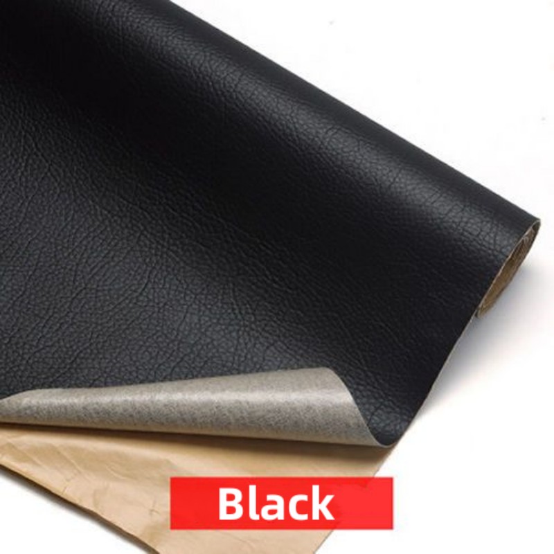 Self-Adhesive Leather Repair Patch (10x20cm) - Universal Leather Fix for Furniture, Car Seats ...