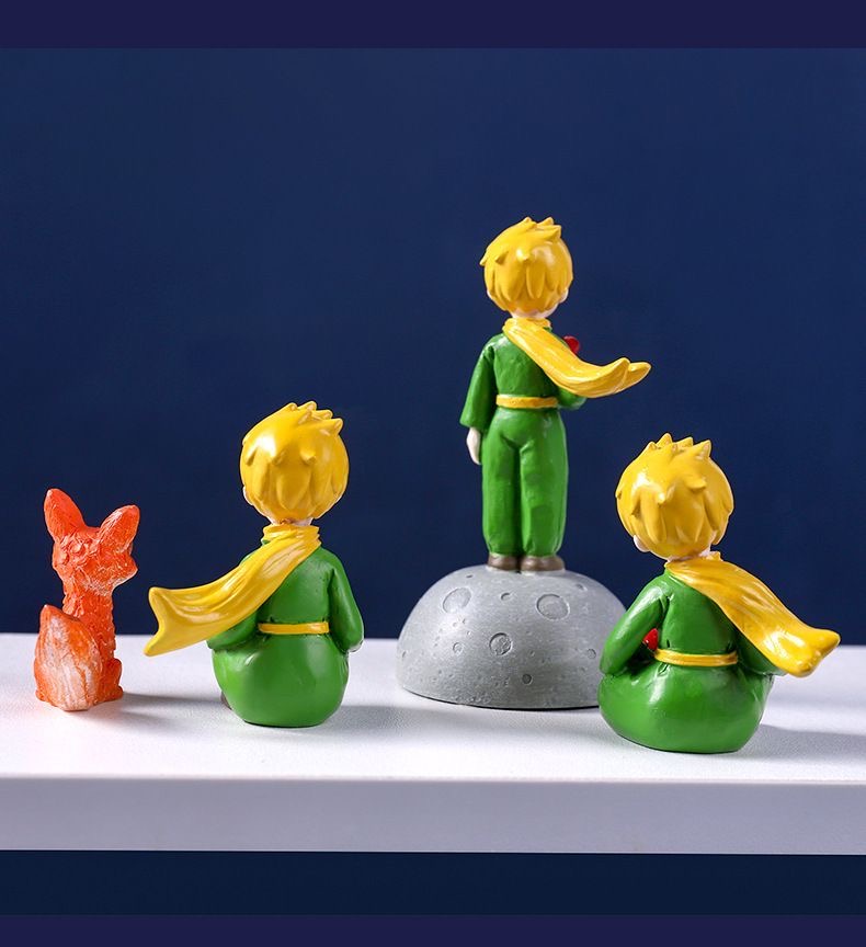 The Little Prince Figurine Cake Topper Figurine Cute Ornaments DIY ...