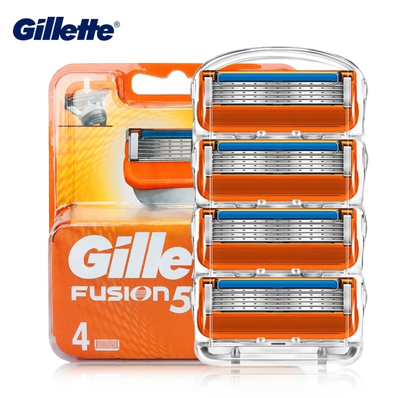 48pcs Original Fusion Razor 5-Layer Blades Replacement Male Manual ...