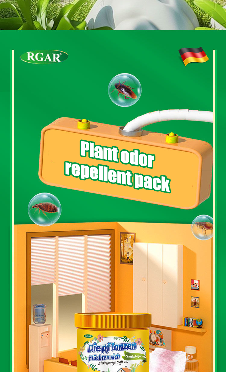 【RGAR】Germany Insect Repellent Sachets Floral Scented Safe Non-toxic ...
