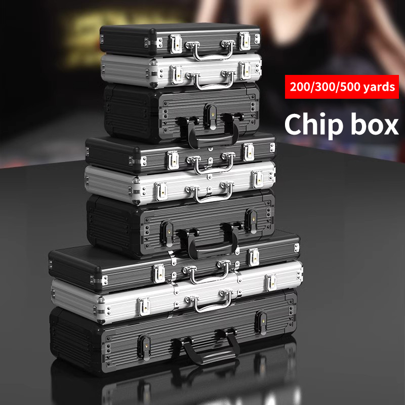 Texas poker cards Poker Game Poker Chips Set 500PCS/300PCS/100PCS with ...
