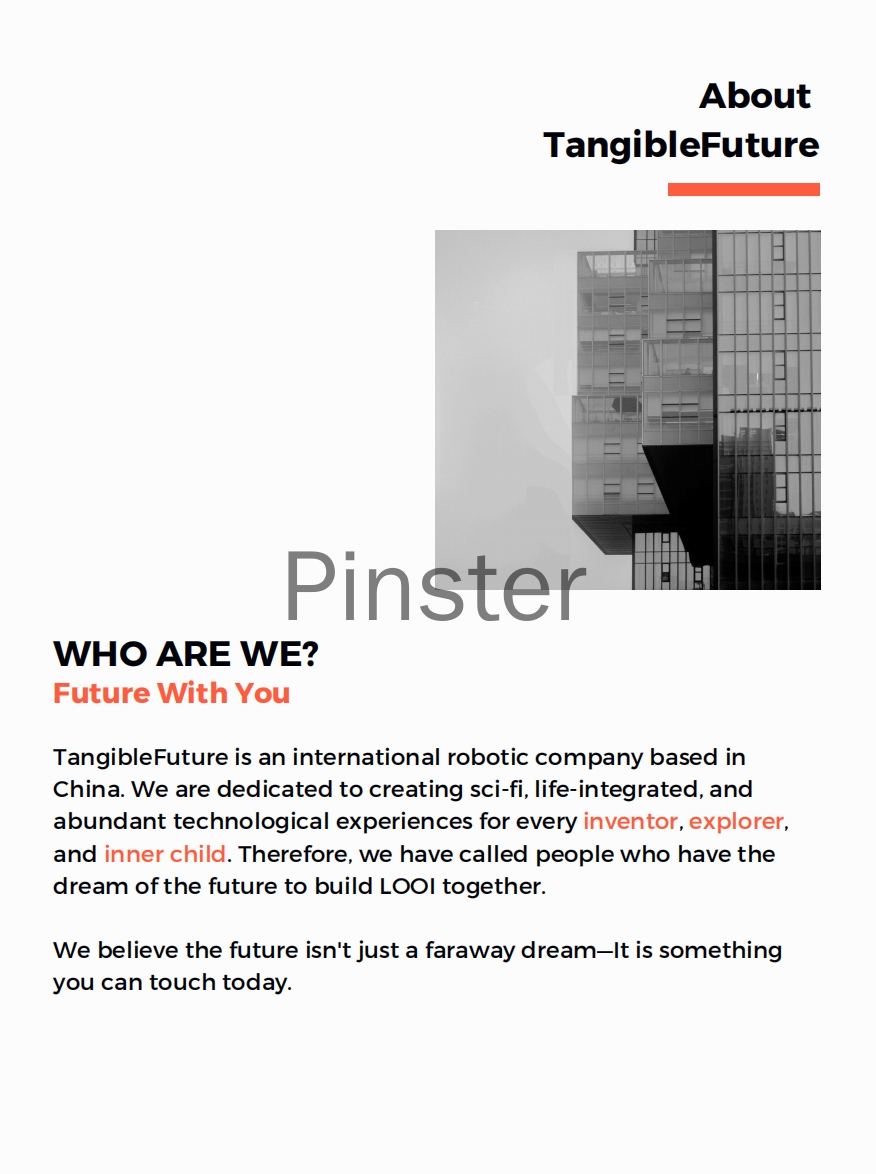 LOOI Robot ChatGPT Integrated Biomimetic Behavior System AI with Personality 10W Wireless Phone ...