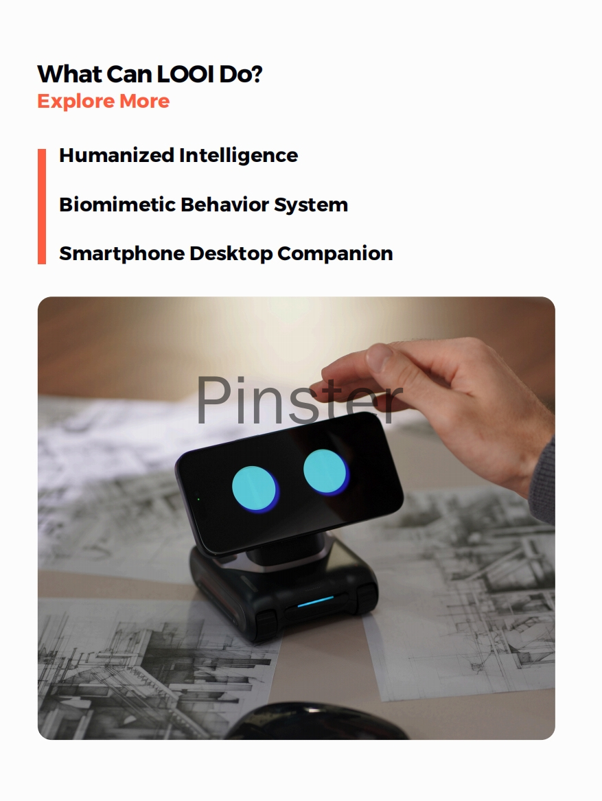 LOOI Robot ChatGPT Integrated Biomimetic Behavior System AI with ...