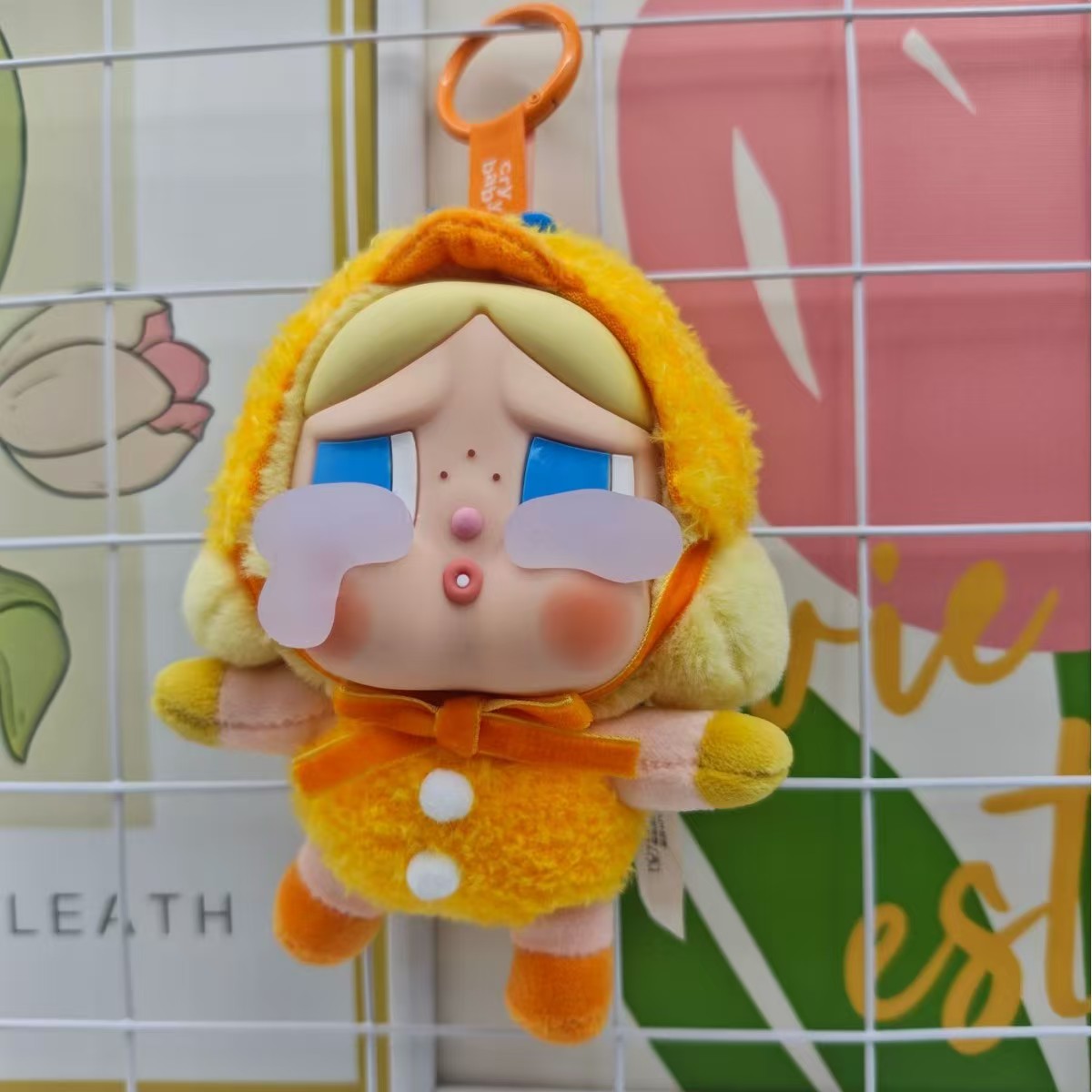 Labubu POP MART CRYBABY Crying Again Series-Vinyl Face Plush Blind Box ...