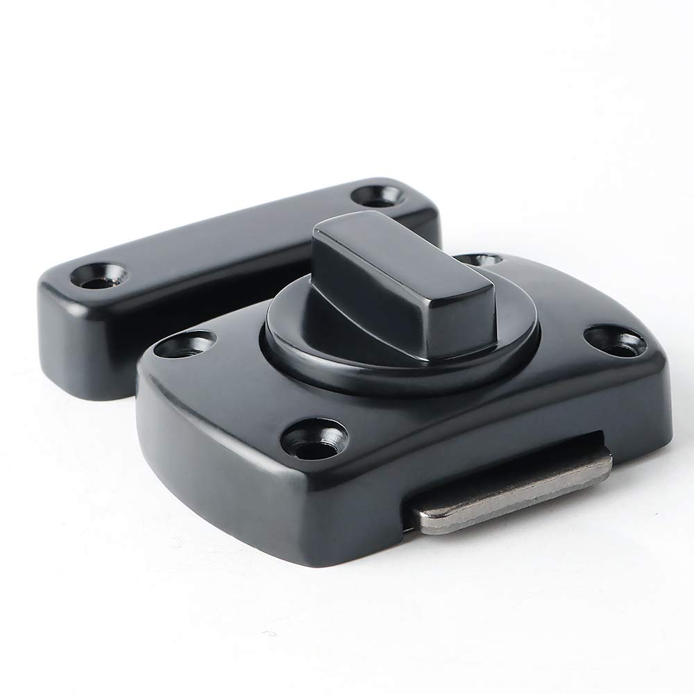 KIPRUN Rotate Bolt Latch, Zinc Alloy Thick Anti-Theft Security Gate ...