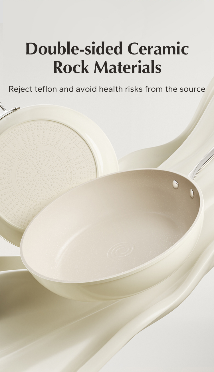 Redchef Nonstick Ceramic Rock Pearl Series Frying Pan Kitchenware No ...
