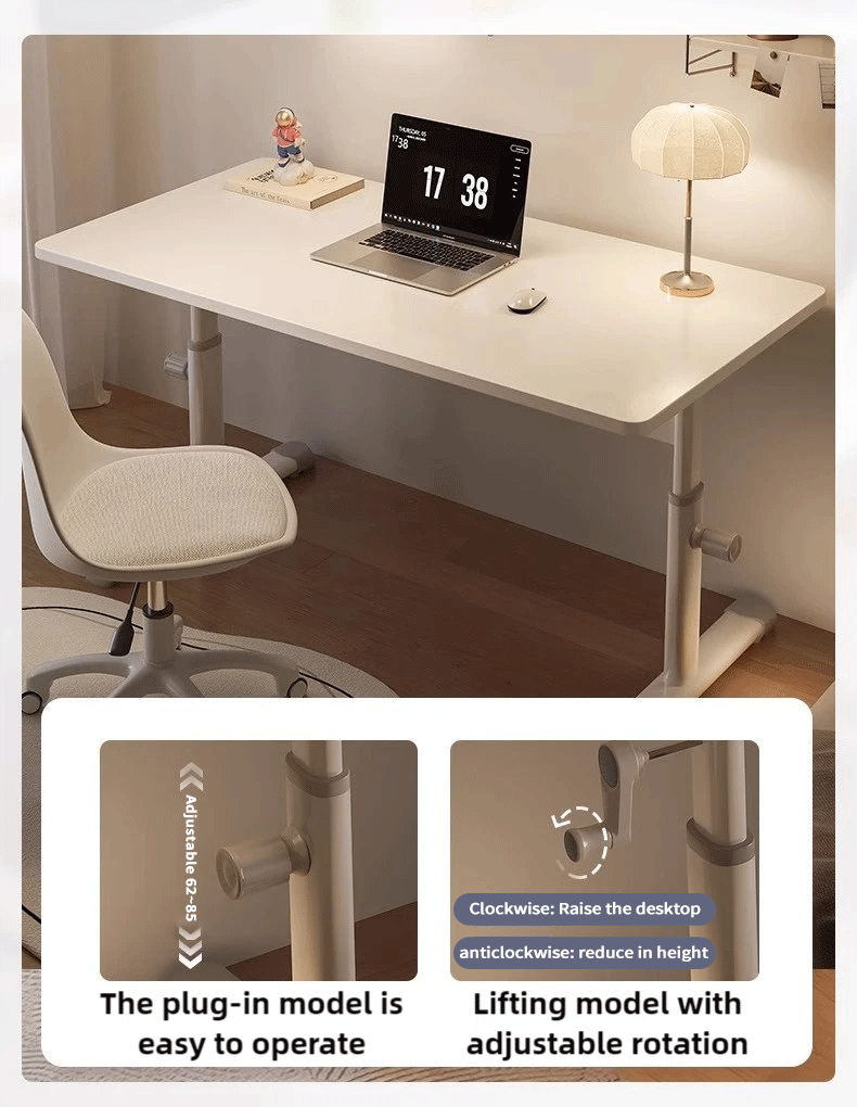 Adjustable computer desk Laptop Table for home use children's learning ...