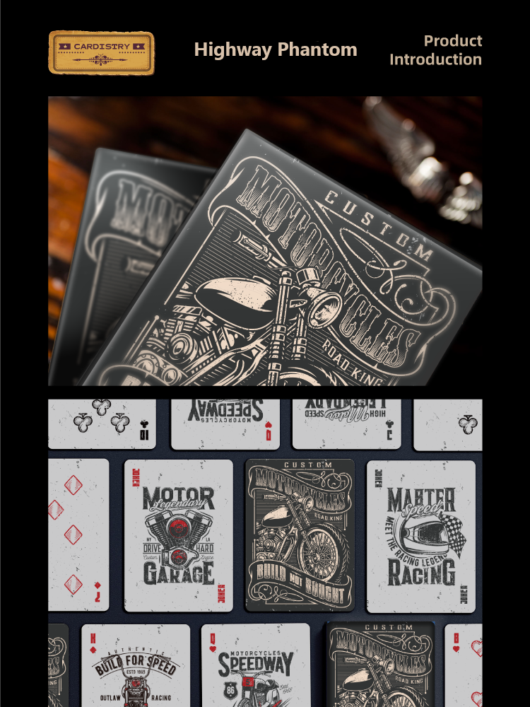 Gifthing Playing Cards Cardistry Card TURBO Series Black Core Cardistry ...