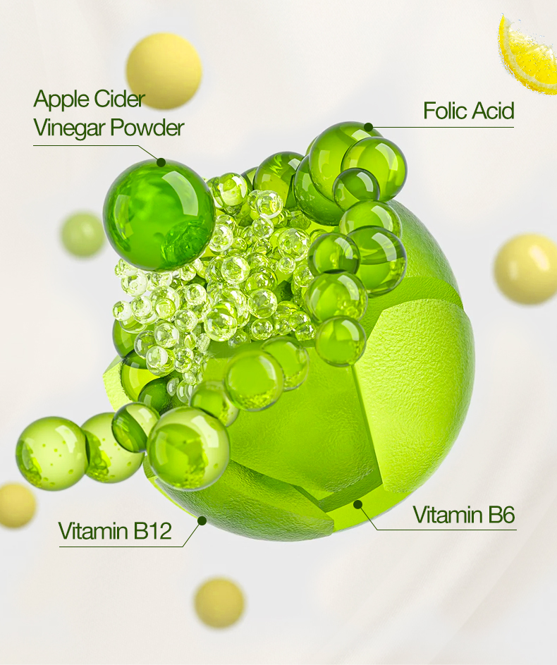 【Official】Unichi Apple Cider Vinegar Teddi Lab Gummy (60 Gummies) Apple ...