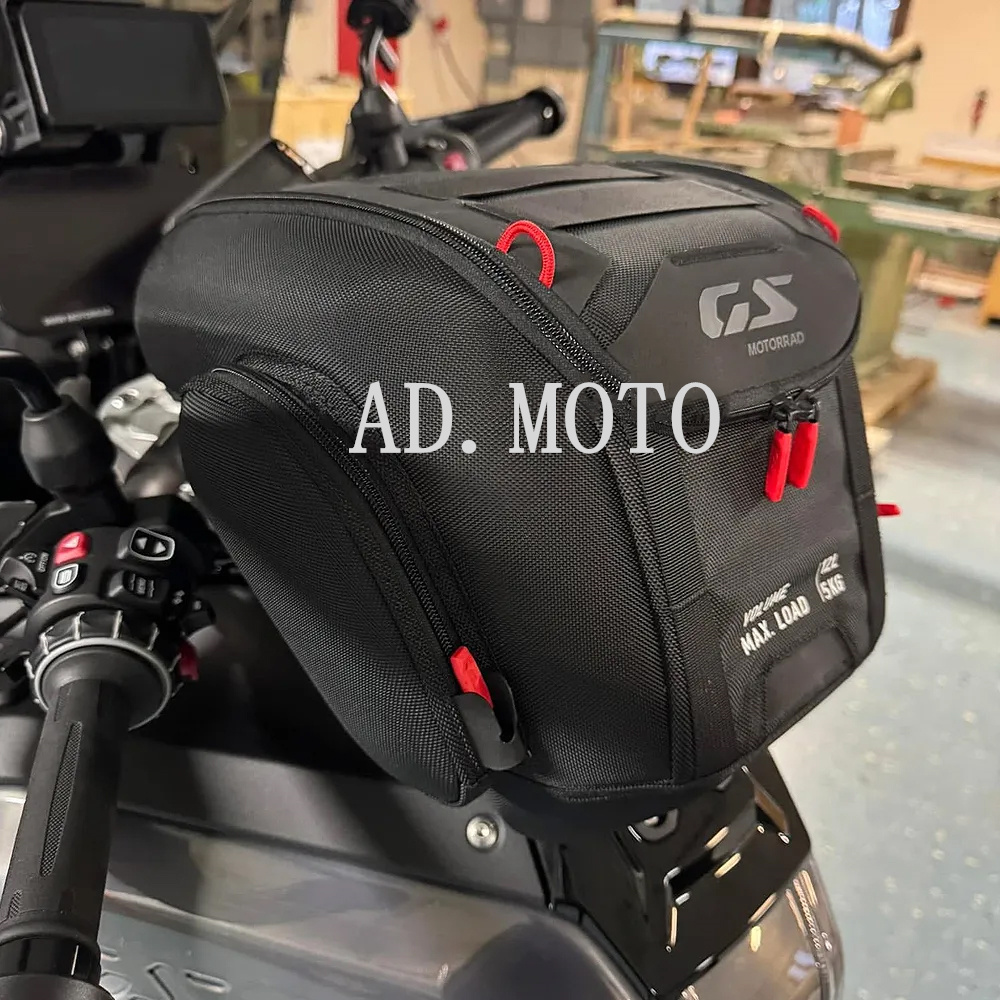 Motorcycle Waterproof Fuel Tank Bag Logo 12L Tool Backpack Portable For ...