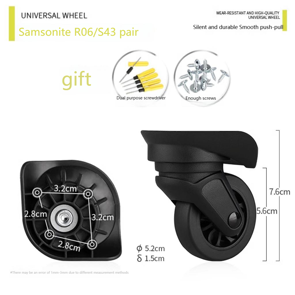 Suitable for Samsonite Luggage Wheel Accessories Replacement Beauty ...