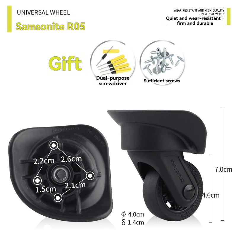 Suitable for Samsonite Luggage Wheel Accessories Replacement Beauty ...
