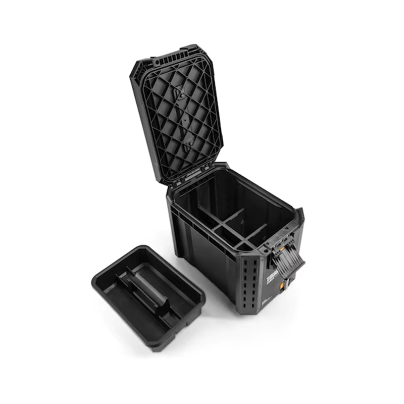TOUGHBUILT System Stackable Combinable Stackable Side Stand Storage Box ...