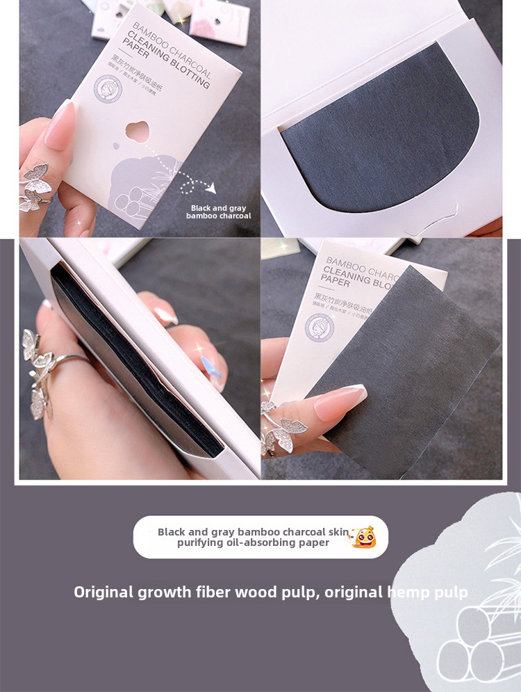 100 sheets of facial blotting paper,suitable for students,green tea ...