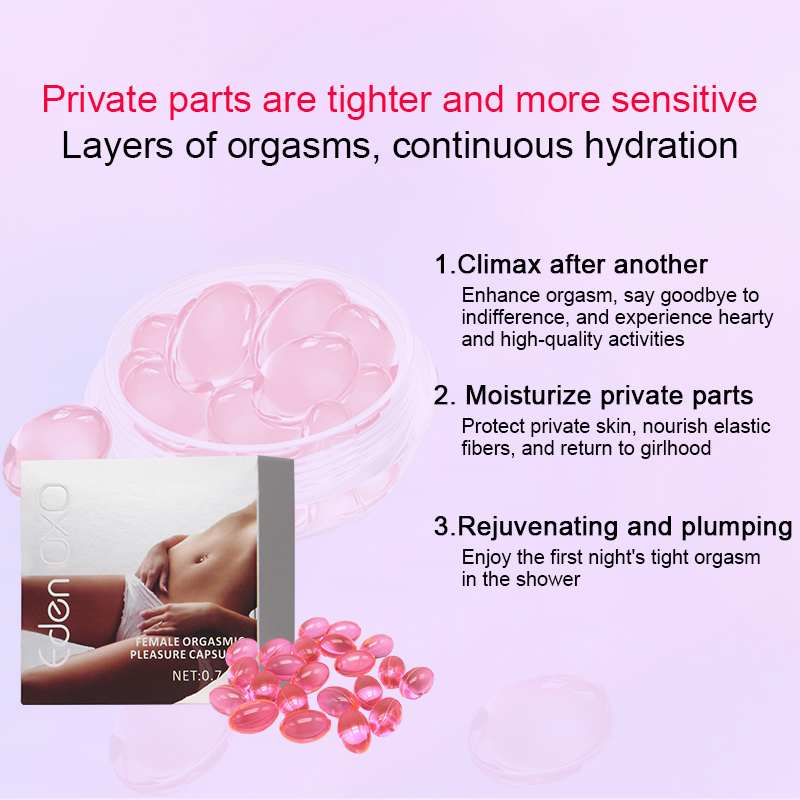 EDEN OXO female orgasm capsules 5pcs, enhance dlubricant for woman,female Libido Supplement ...