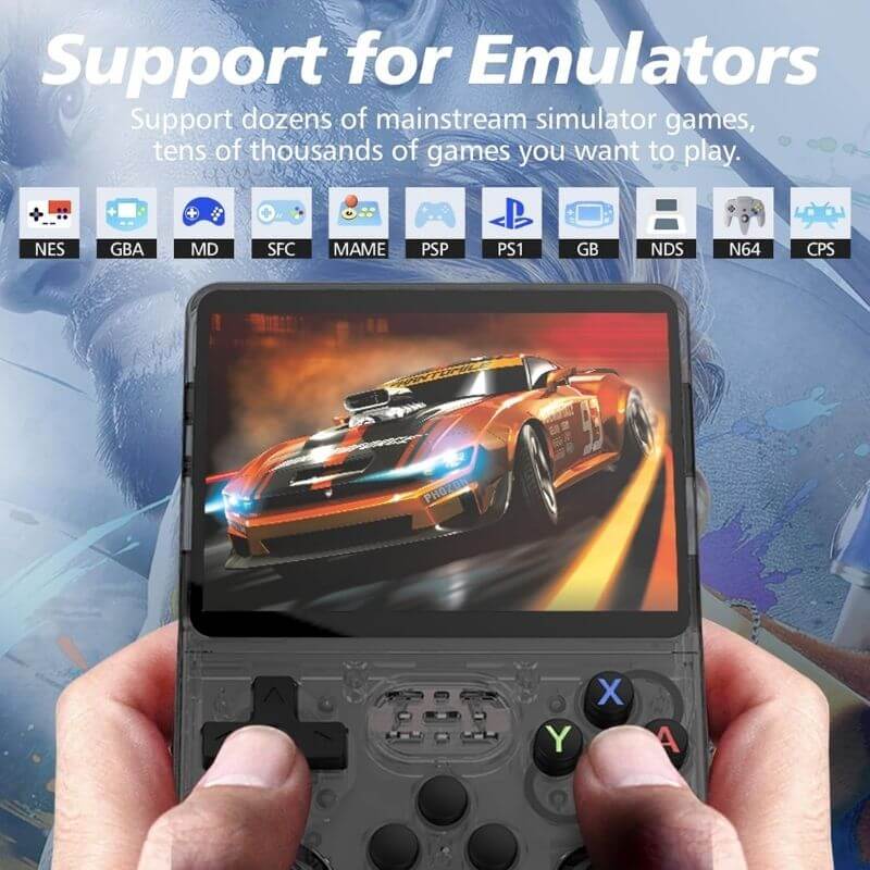 Mini R36S Max Retro Handheld Video Game Console System 4 Inch IPS Screen Portable Pocket Video ...