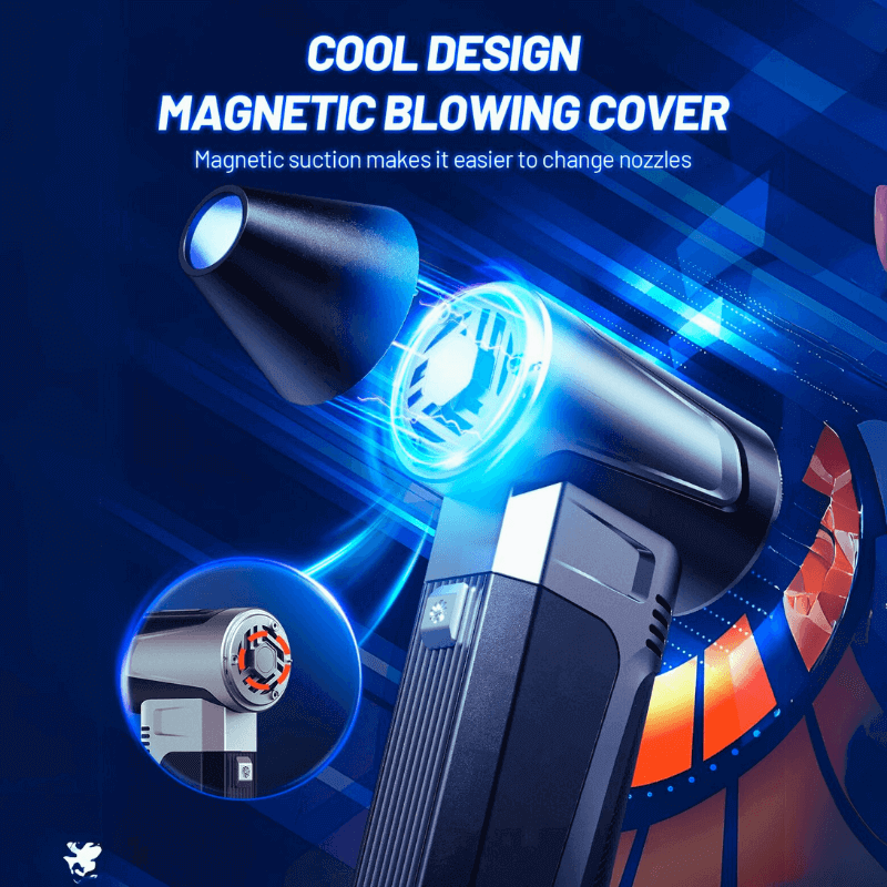 Violent Fan Blower Handheld Mini Turbojet Fan Electric Air Speed ...