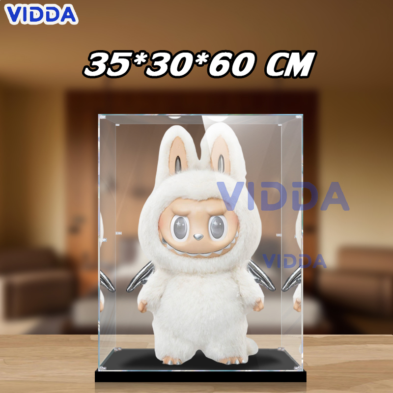 Transparent Storage Box Acrylic Display Box For Popmart Labubu Zimomo ...