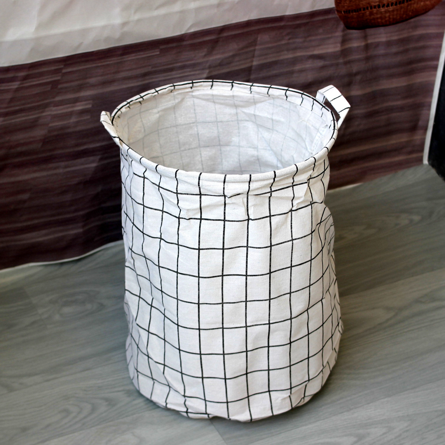 Portable Folding Laundry Bag Dirty Clothes Storage Bag Folding Laundry ...