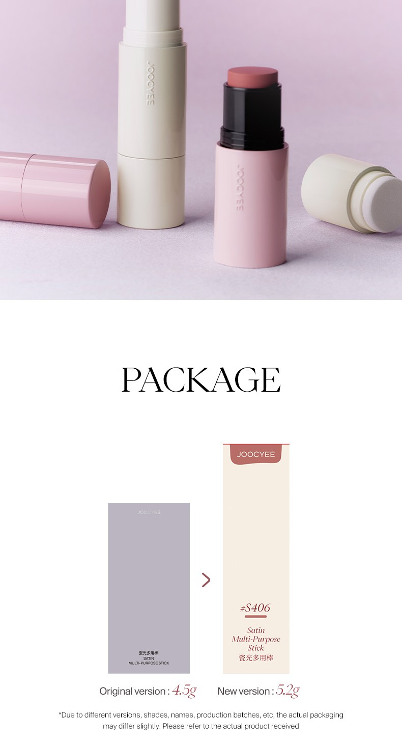 JOOCYEE GLAZED MULTI-PURPOSE STICK Long-lasting Natural for Lips and ...