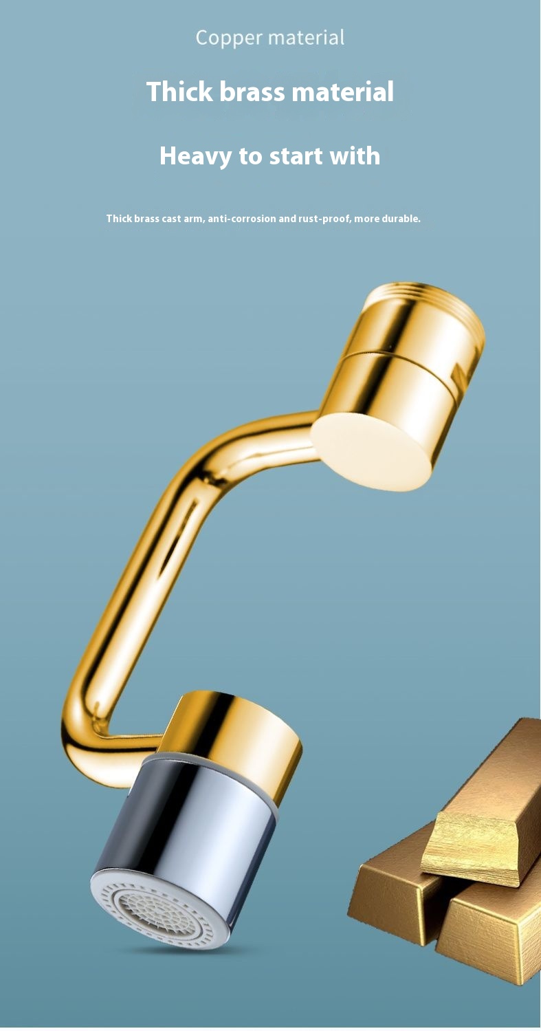 Universal Faucet Extension with Flexible Hose – Anti-Splash Nozzle for ...