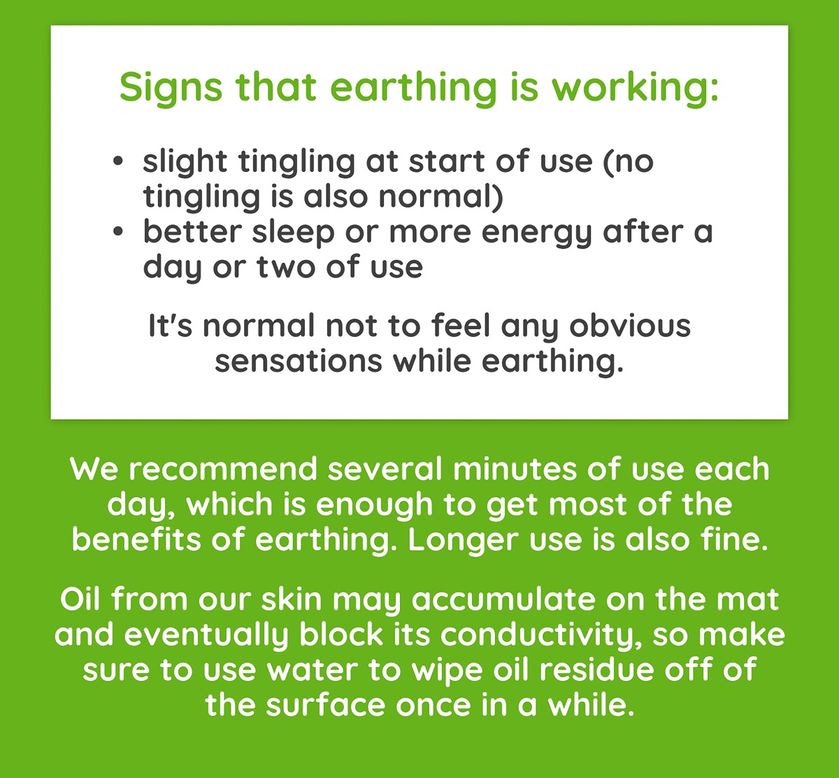 earthbeat Classic Earthing Mat. Grounding Natural Therapy for Sleep ...