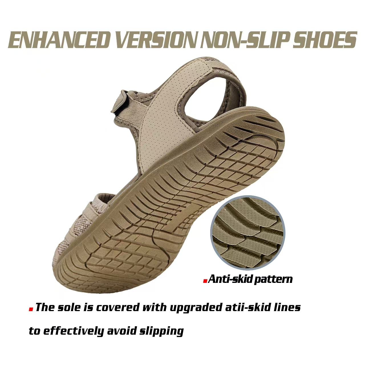 GRITION Hiking Sandals Women Closed Toe Waterproof Lightweight ...