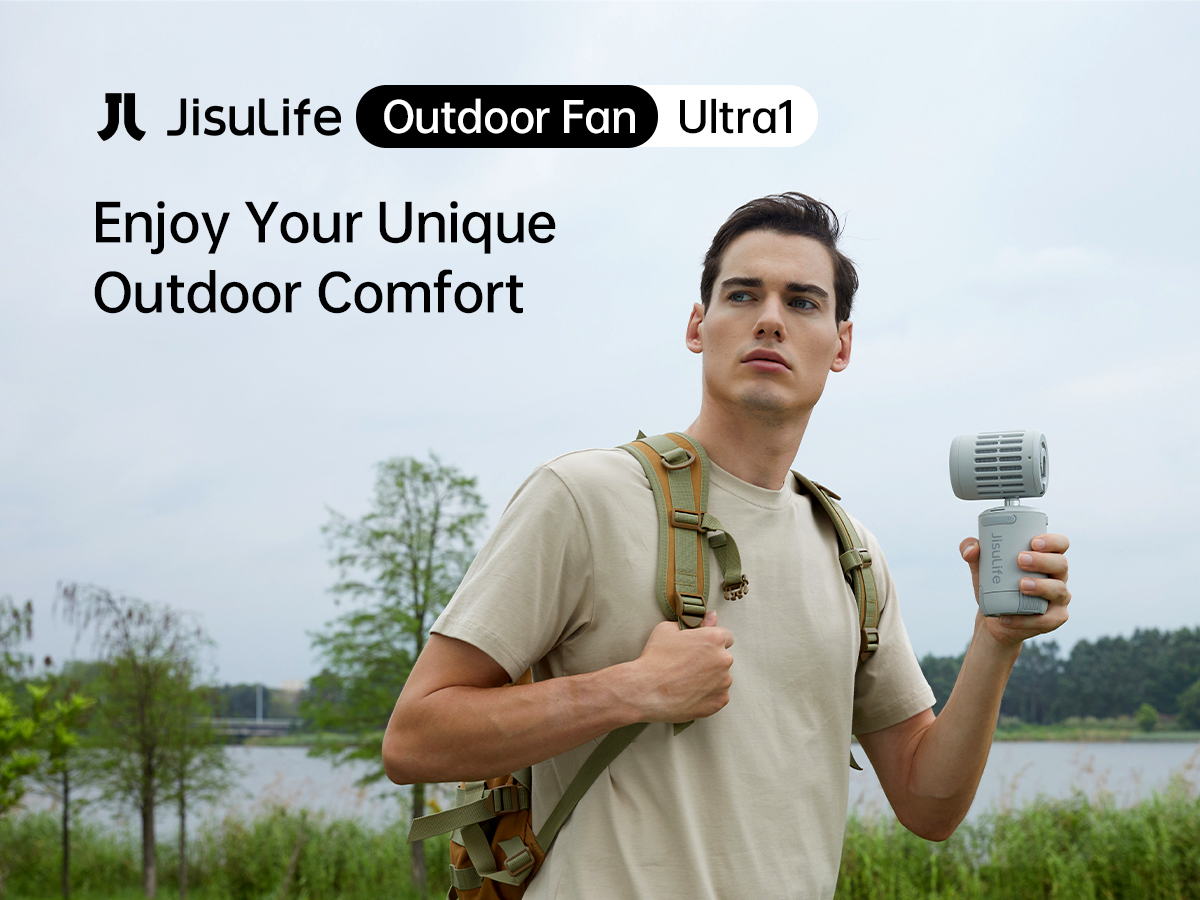 【NEW】JisuLife Outdoor Fan Ultra 1 13500mAh Multi Functional Camp Floor ...