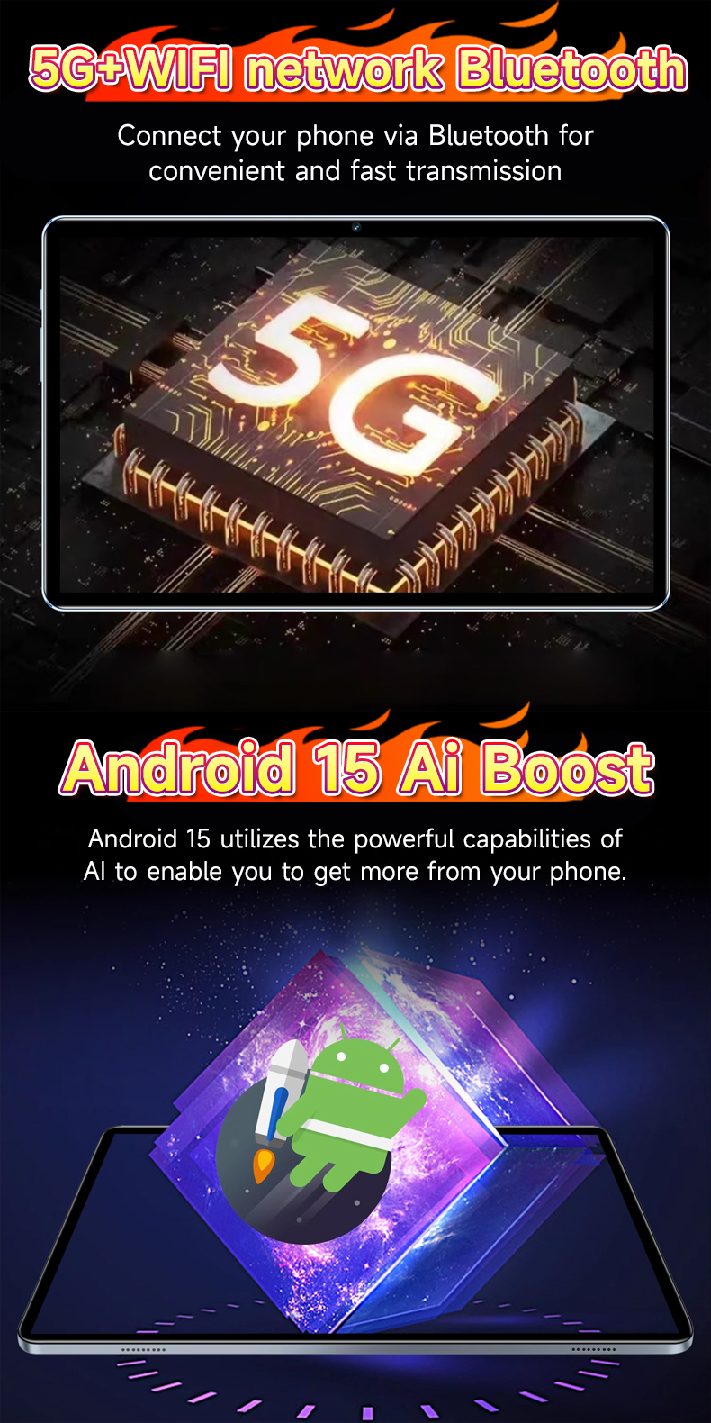 🔥SG Top 1 Sale Tablet🔥2025 New P800Ultra Dimensity 8300 Android 15 ...