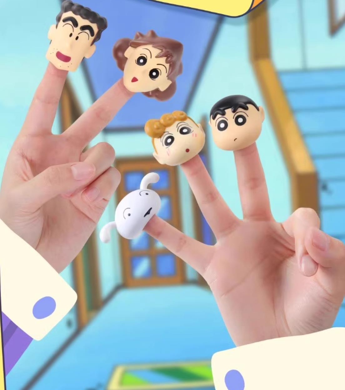 52TOYS Crayon Shin Chan Mini Series Finger Puppet Toys Blind Bag Toy ...