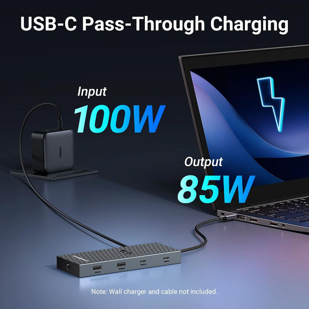 UGREEN Revodok Pro 10 in 1 USB C Docking Station Dual 4K@60hz Monitor ...