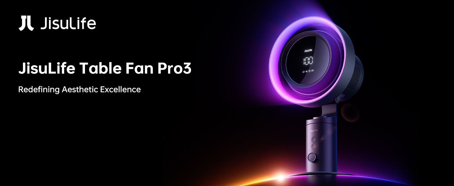 Jisulife Table Fan Pro3 8000mAh Rechargeable Fan Price in Bangladesh ...