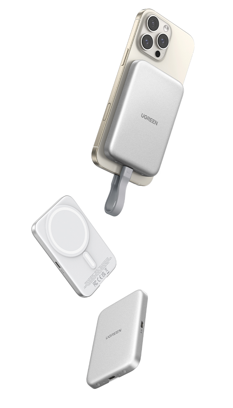 UGREEN Magnetic M.2 Nvme SSD Enclosure with Magsafe for iPhone 16 15 ...