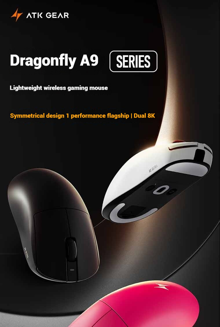 ATK Dragonfly A9 Lightweight wireless gaming mouse | Shopee Singapore