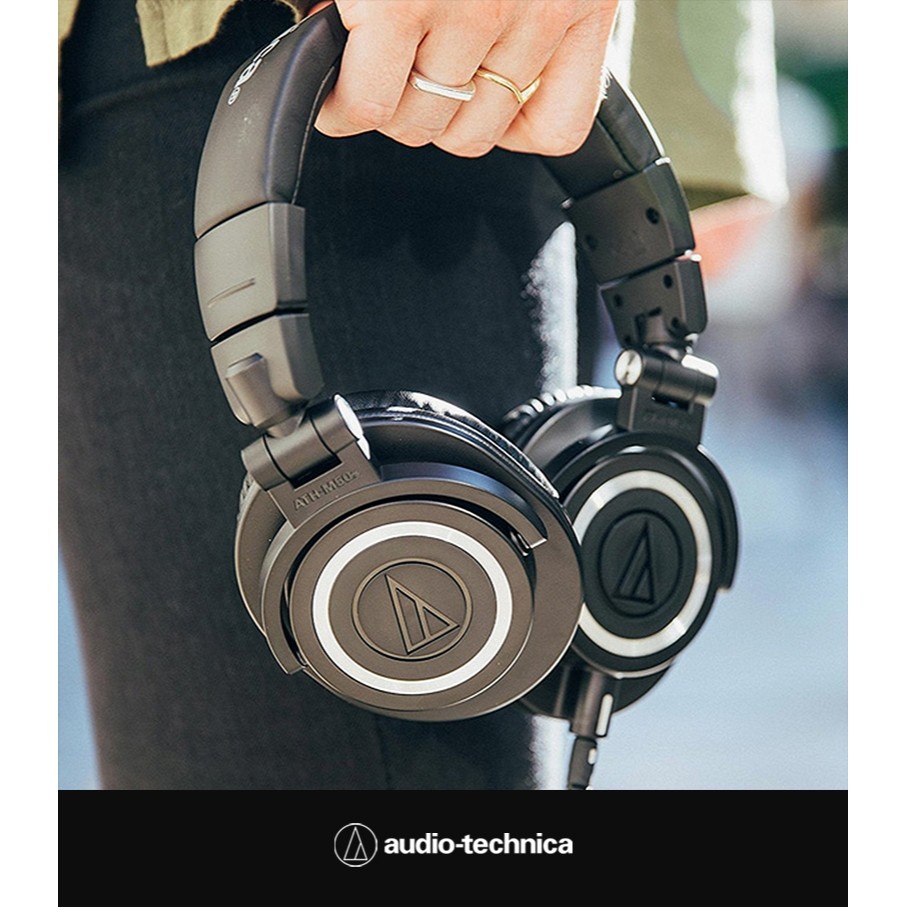 Audio Technica ATH M50X HIFI Headphones Professional Fully Closed ...