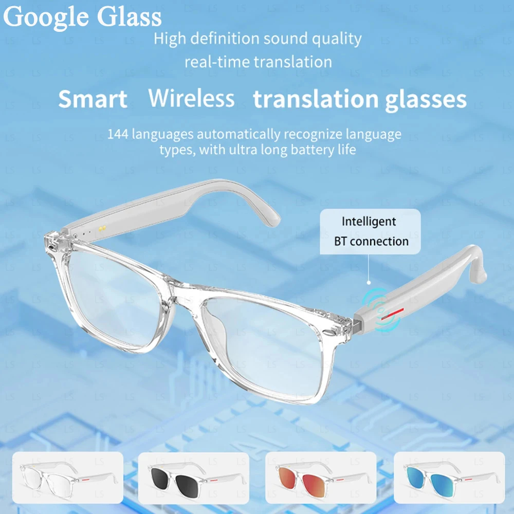 Smart Glasses AI Translation Glasses 100+ Languages Real-time ...