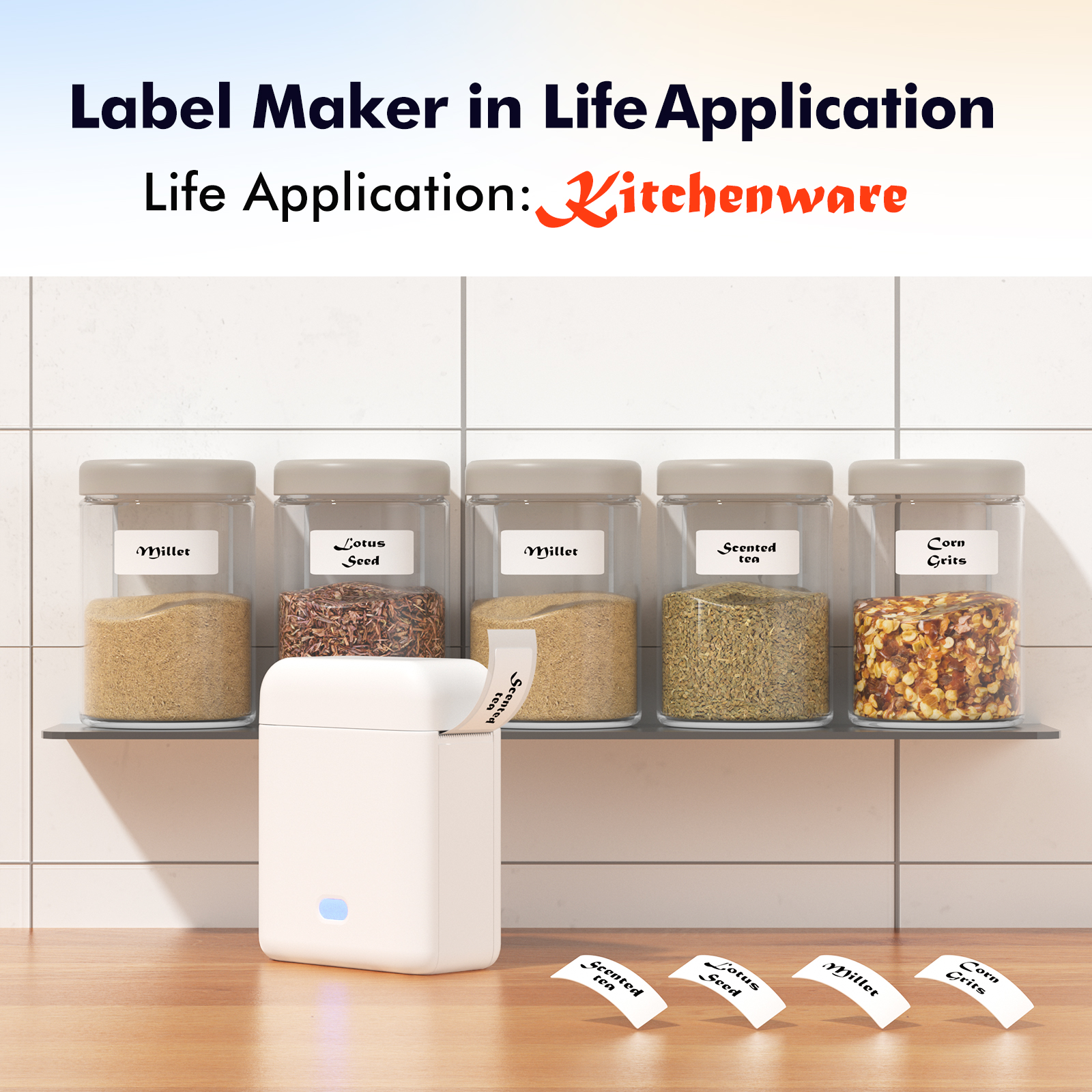 [SG Stock]Bluetooth Label Printer Portable Printer Mini Printer Thermal ...