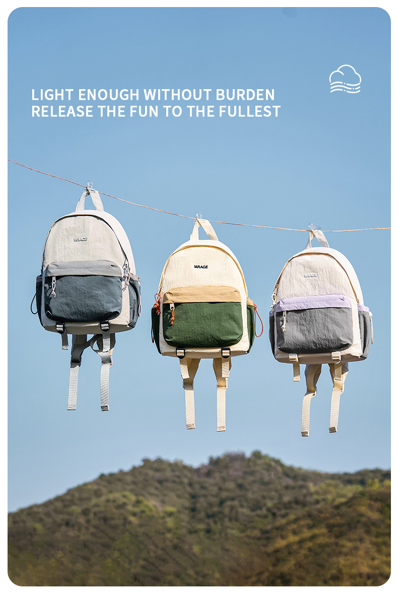 Mr.ace Homme 3285 Lightweight Outdoor Travel Backpack Waterproof Campus ...