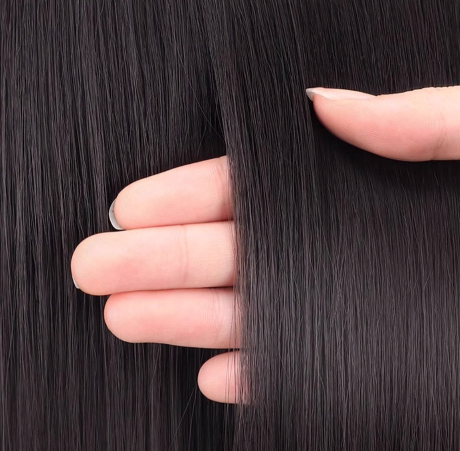 Korean Invisible Bangs Wig - 25cm Fluffy Hairpiece for Women, 8-Shaped ...