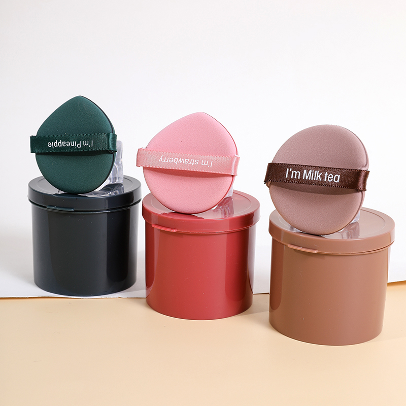 7-Piece Air Cushion Powder Puff Set, Latex-Free, Wet And Dry Use ...