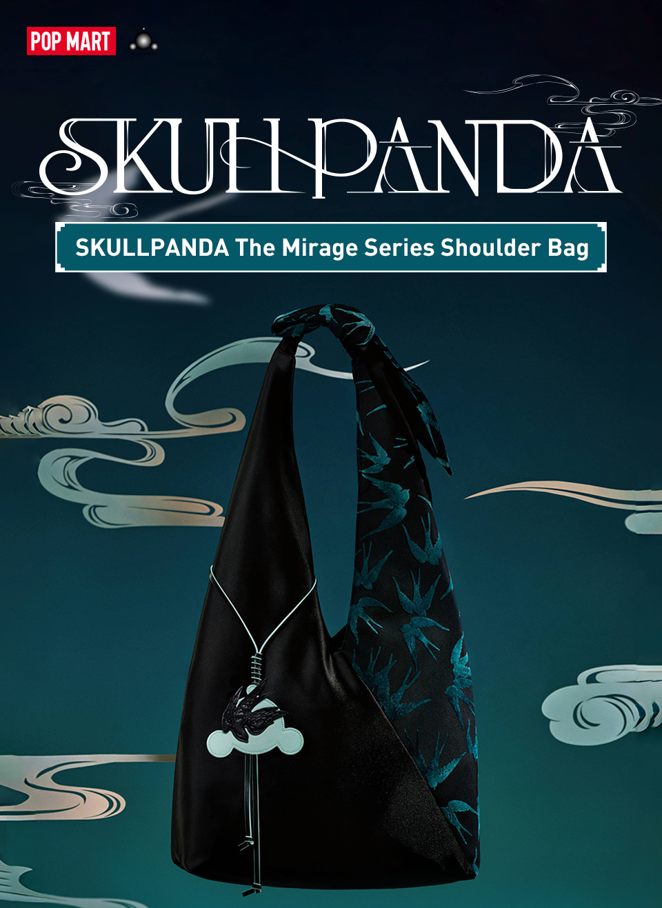 POP MART SKULLPANDA The Mirage Series Shoulder Bag | Shopee Singapore