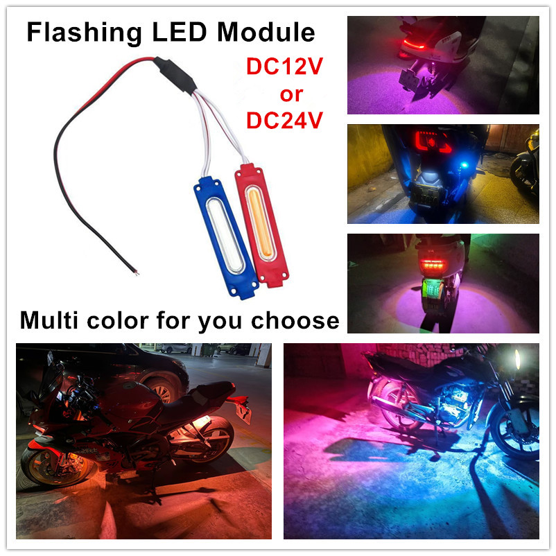 12V led blinker lights for motorcycle flasher light strobe light for ...