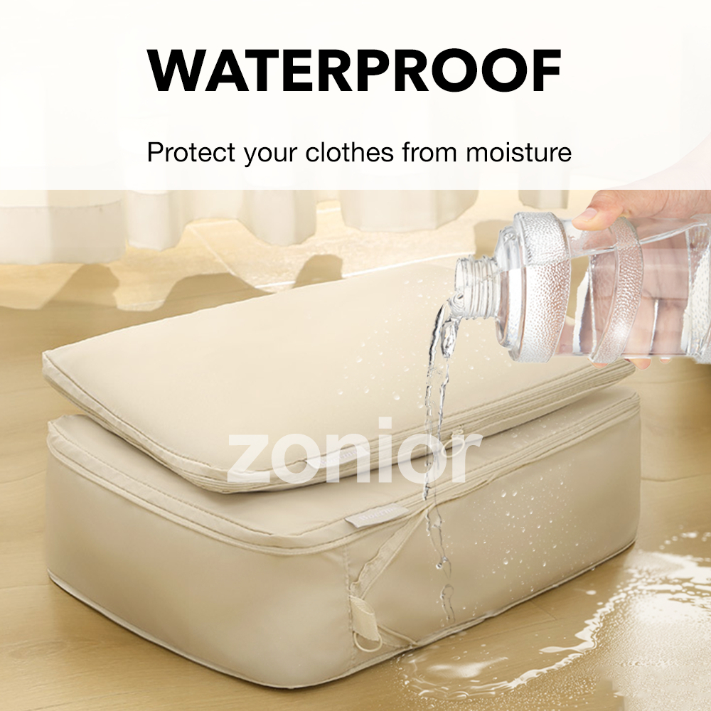 🔥SG stock🔥6Pcs Set Travel Storage Bag Compression Luggage Storage Bag ...