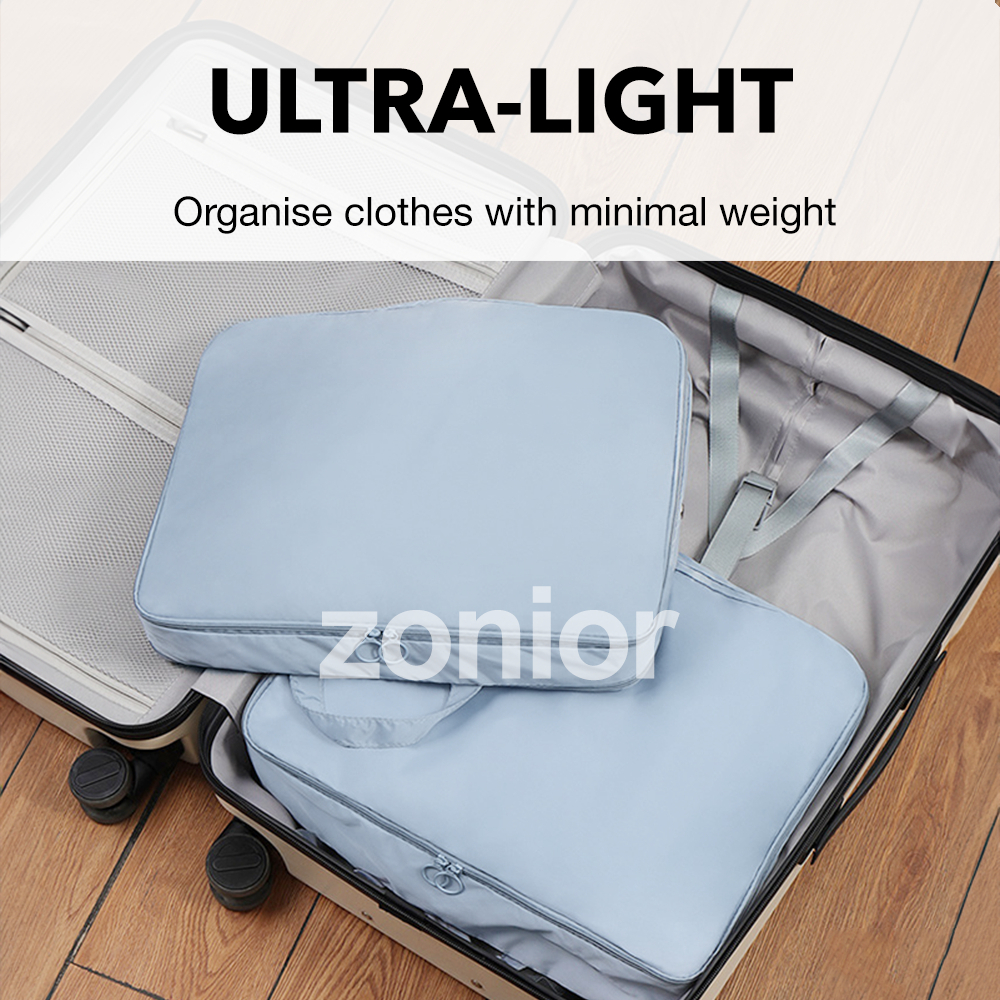 🔥SG stock🔥6Pcs Set Travel Storage Bag Compression Luggage Storage Bag ...