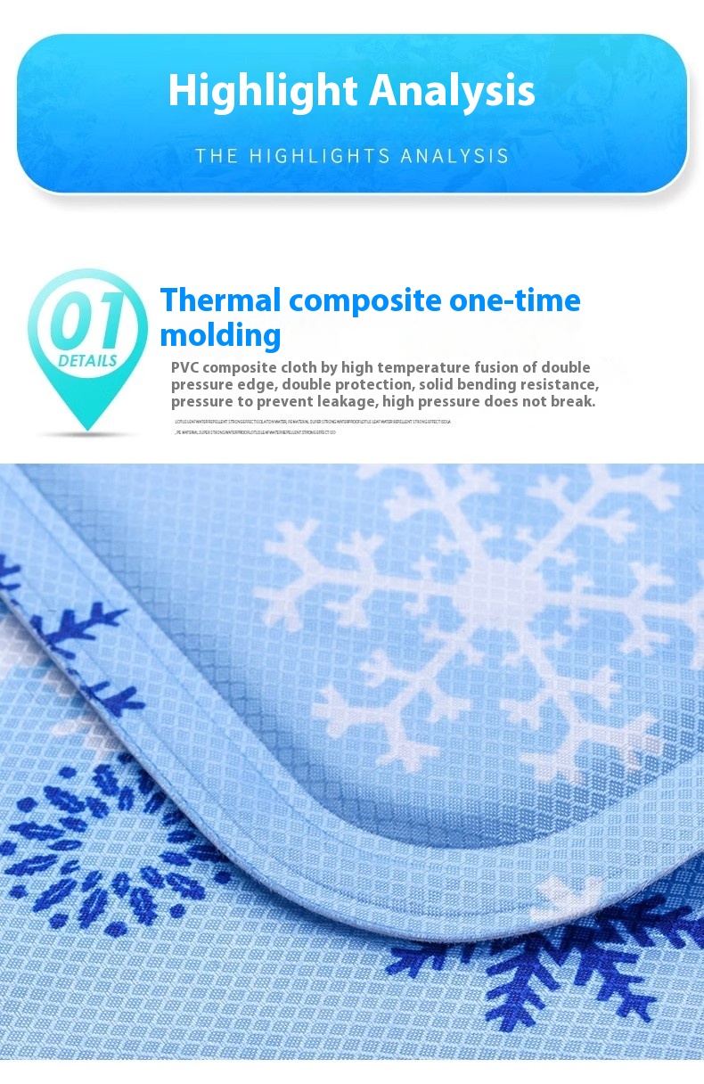 【SG stock】 Ice Mat Mattress Gel Cooling Pad Single Double Bed Summer ...
