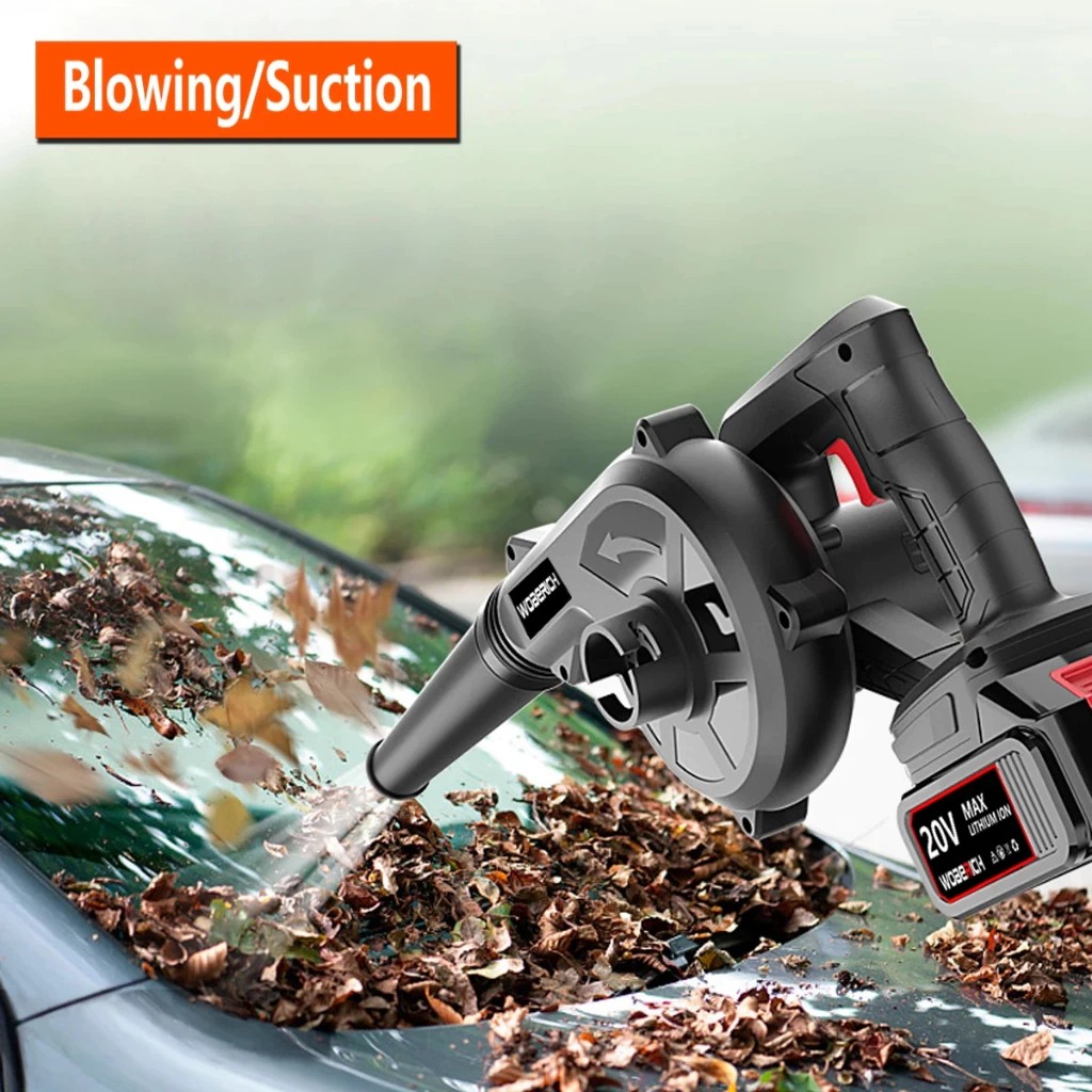 [SG Stock] 1200W Electric Air Blower 2in1 Blower Cordless Car Vacuum ...