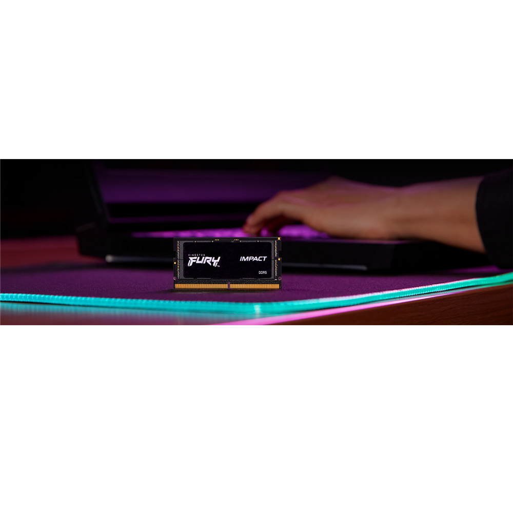 Kingston Fury Impact DDR5 RAM 16GB DDR5 5600MHz PC5-44800S Laptop Memory Notebook SODIMM RAM 1 ...