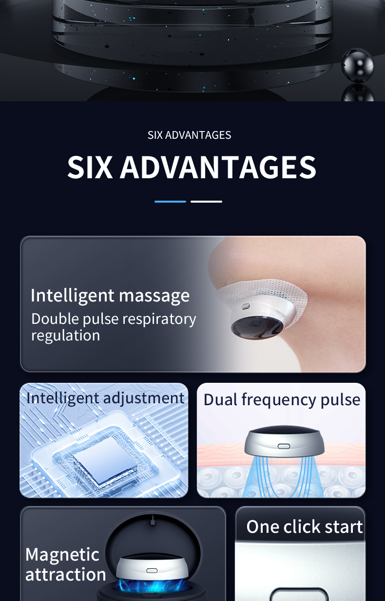 Smart Anti-Snoring Devices Magnetic Anti Snore EMS Easy Breathe Improve ...