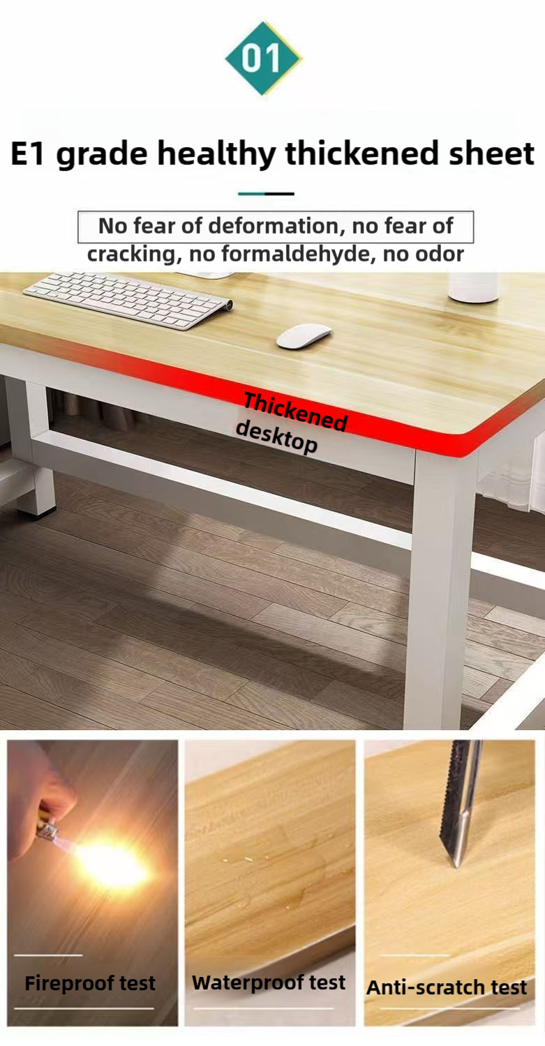 [5 * 5cm Desk Leg] Computer Desk Desktop Simple Desk Home Bedroom Study ...